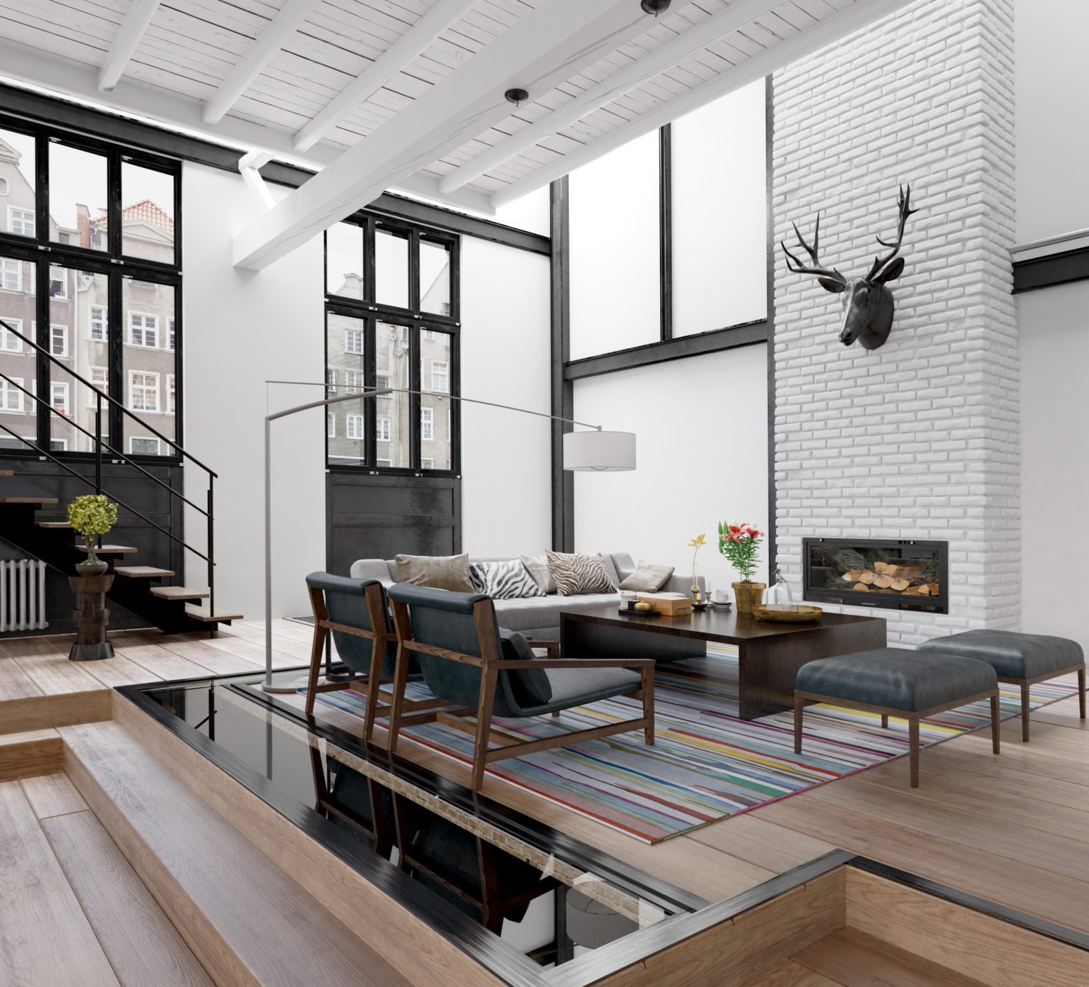 15 extremely good loft apartment living room ideas - The Devoted Domestic
